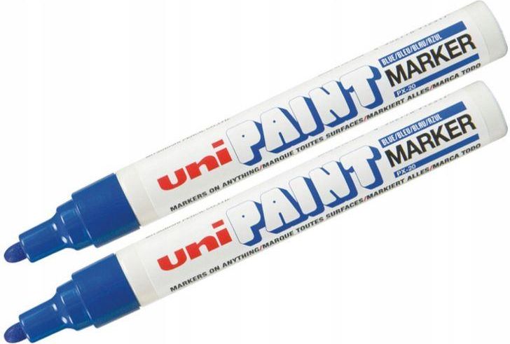 Marker Olejny Uni Paint Px-20 Niebieski X 2szt. - Ceny i opinie - Ceneo.pl