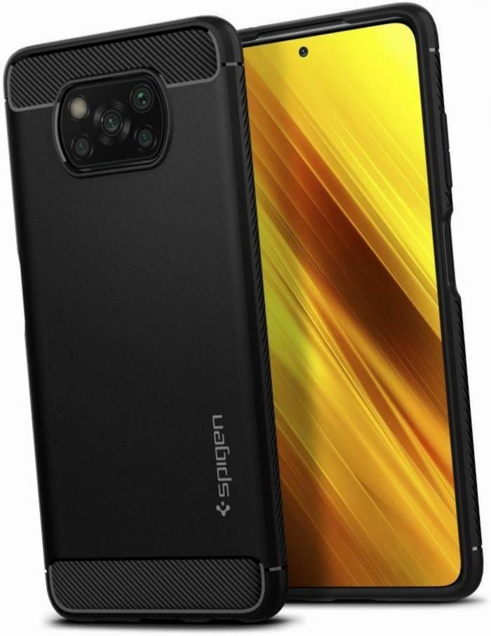 Izigsm Etui Spigen Rugged Armor Do Xiaomi Poco X3 Nfc - Etui na telefon, ceny i opinie - Ceneo.pl