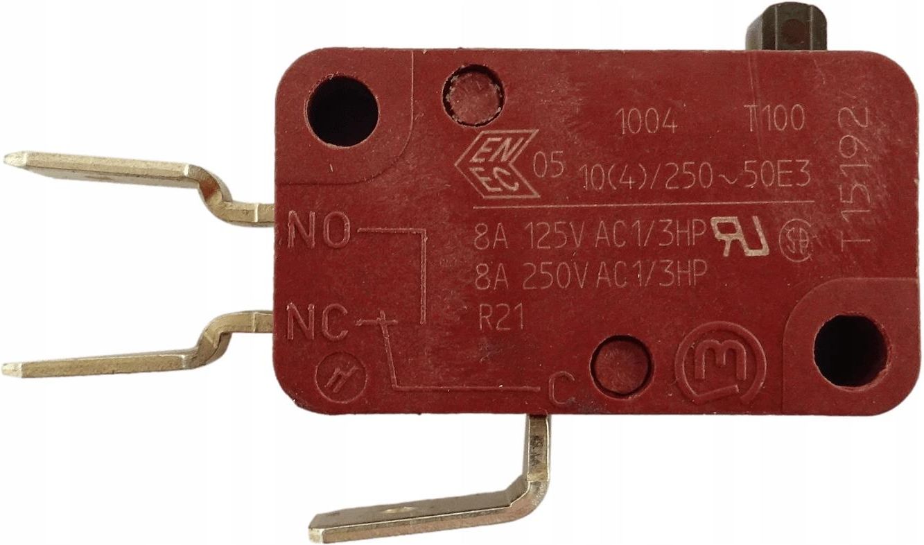 Mikroprzełącznik chwilowy 8A model 01004.1001-01 - Opinie i ceny na Ceneo.pl