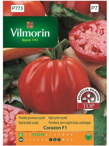 Pomidor Gruntowy Wysoki Corazon F1 Nasiona Tradycyjne 0.1g Vilmorin - Ceny i opinie - Ceneo.pl