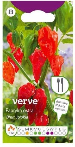 Nasiona Papryka Chili Bhut Jolokia Verve - Ceny i opinie - Ceneo.pl