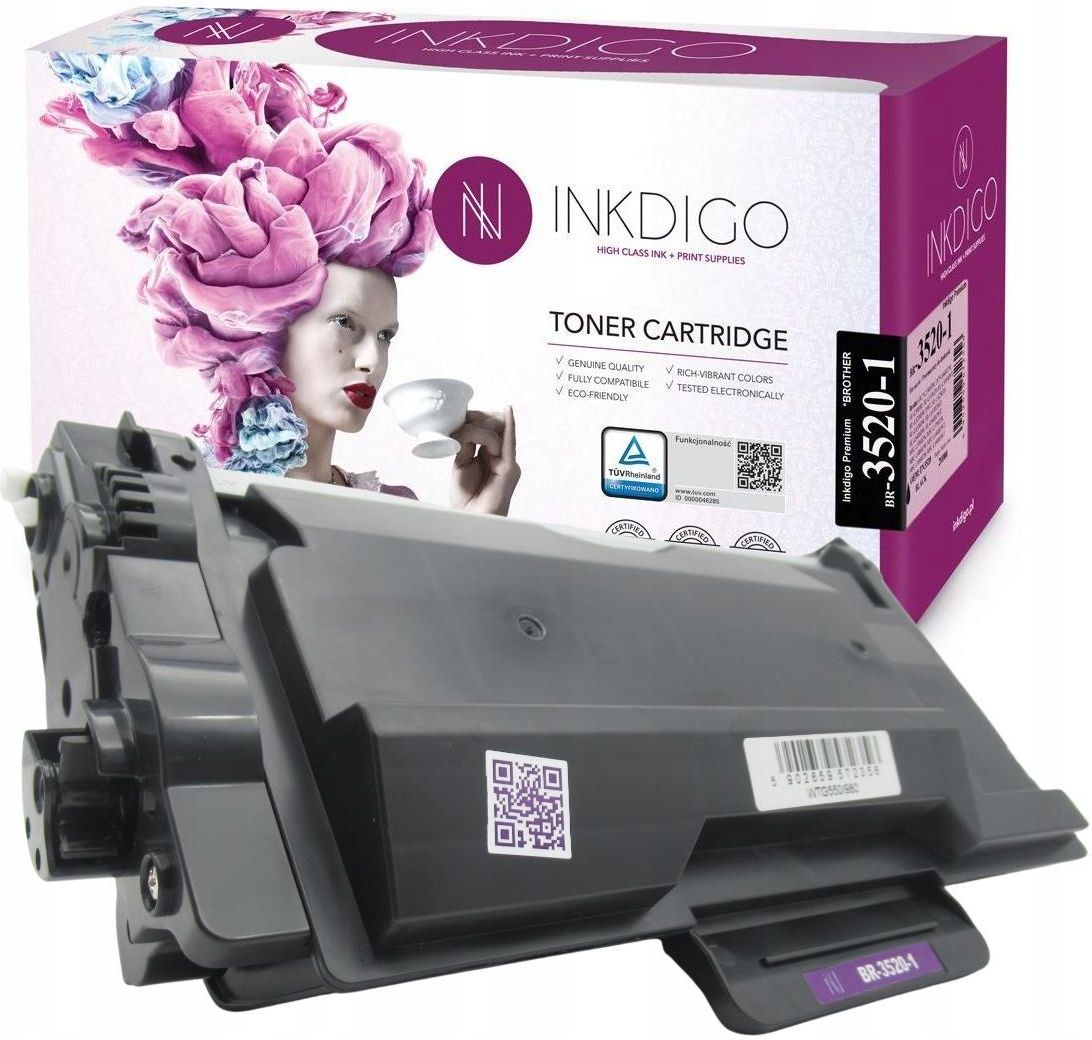 INKDIGO TONER ZAMIENNIK TN3520 DO BROTHER HL-L 6400 6450 - Opinie i ...