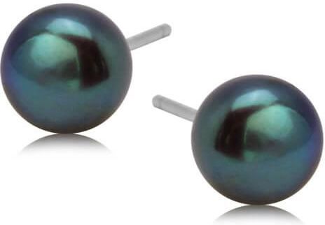 Staviori Kolczyki Srebro Naturalne Perły hodowlane słodkowodne - model ...