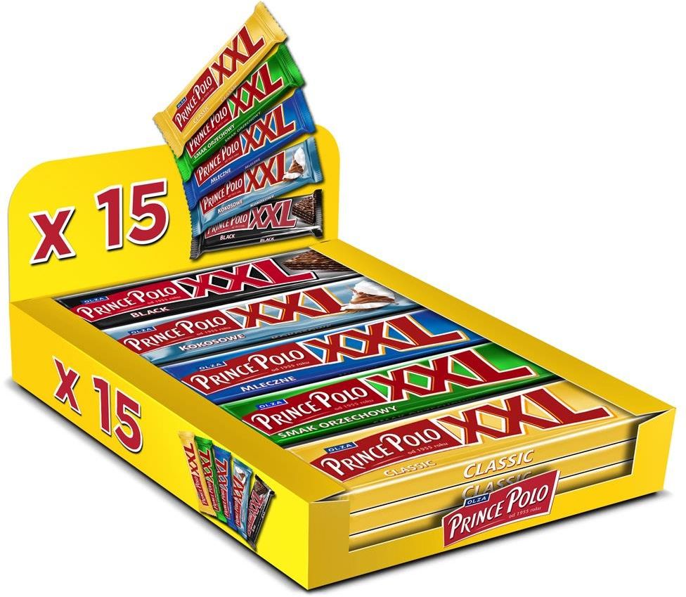 Prince Polo Zestaw xxl Mix 5 Smaków - Ceny i opinie - Ceneo.pl