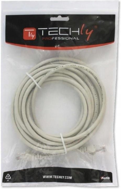 Techly Patchcord Cat6 Utp 10 M Cca Szary (Icoccca6U100T) - Opinie i ...