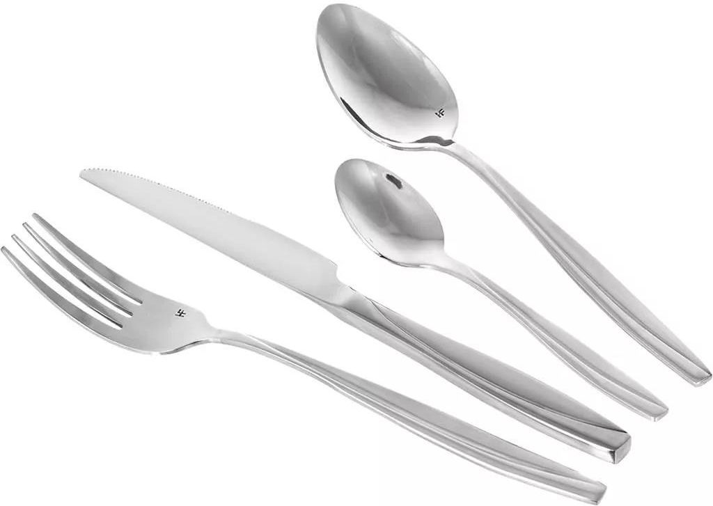 Hoffner Sztućce W Walizce 72 Elementy Zestaw Widelce Łyżki Noże Połysk ...