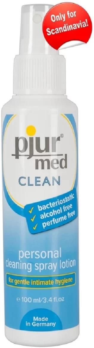 Sprej do czyszczenia zabawek i miejsc intymnych Pjur Med Clean 100 ml ...