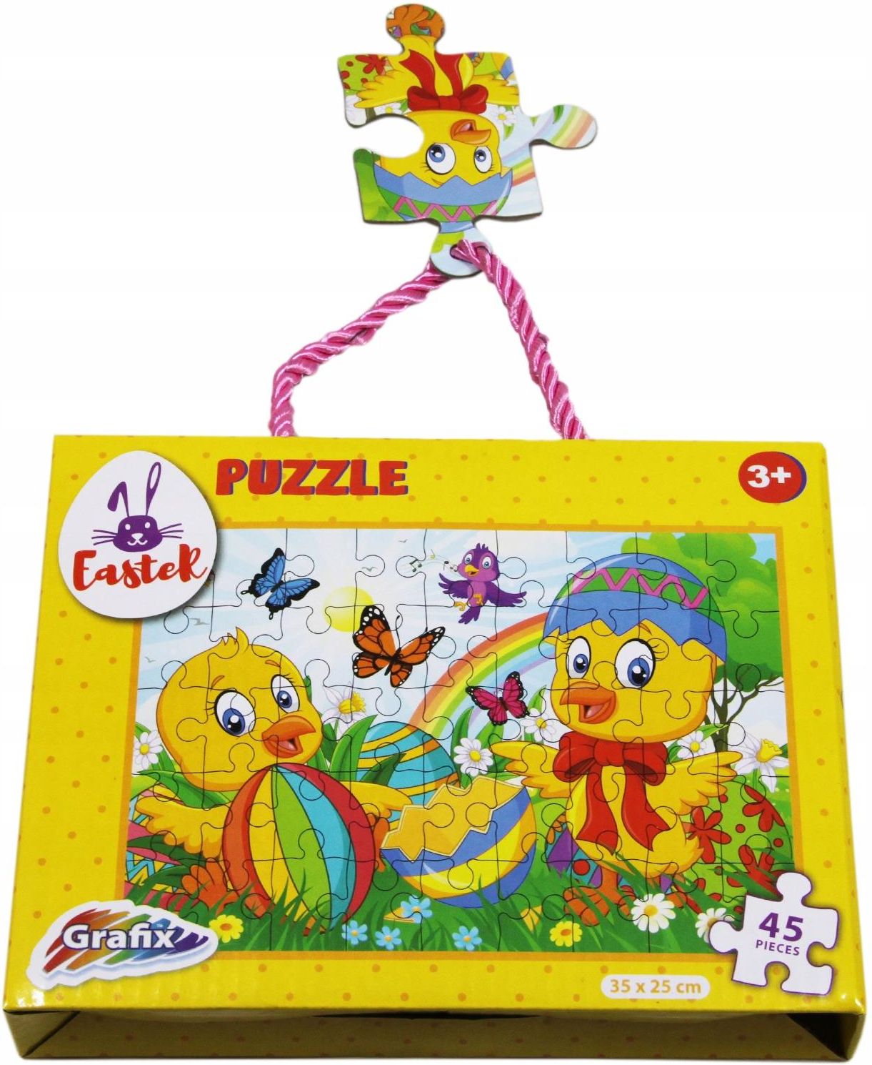 Grafix Puzzle Wielkanocne 45El. Zając Baranek Dla Dziecka - Ceny i ...