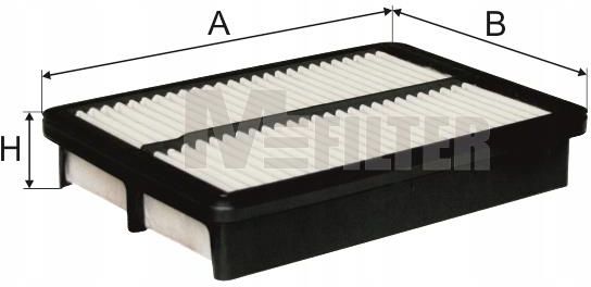 Mfilter Filtr Powietrza 4770446515777 K 7061 K7061 - opinie i ceny na ...