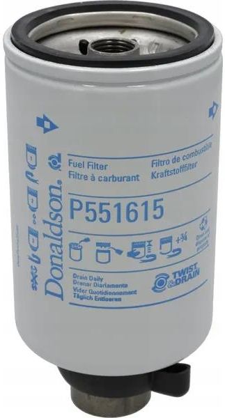 Filtr paliwa Donaldson Filtr Paliwa Z Separatorem Wody, Przykrę P551615 ...