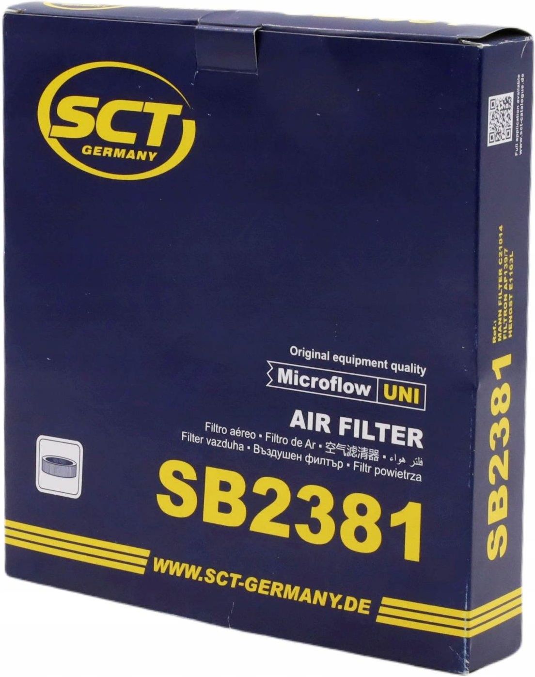 Sct Germany Filtr Powietrza Sb 2381 Sb2381 - opinie i ceny na Ceneo.pl