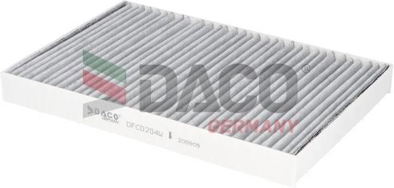 Filtr kabinowy Daco Filtr Kabinowy Germany Audi A4 B6 B7 A6 C5 Dfc0204W ...
