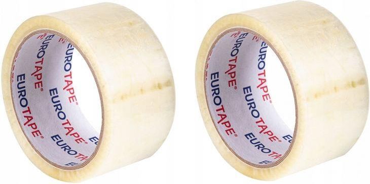Taśma Pakowa Dalpo Euro-Tape 72Mmx66M X 2 - Ceny i opinie - Ceneo.pl
