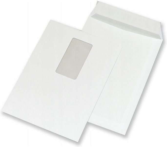 Koperty C5 Sk Białe 90G Okno Lewe 500Szt. Biały - Ceny i opinie - Ceneo.pl