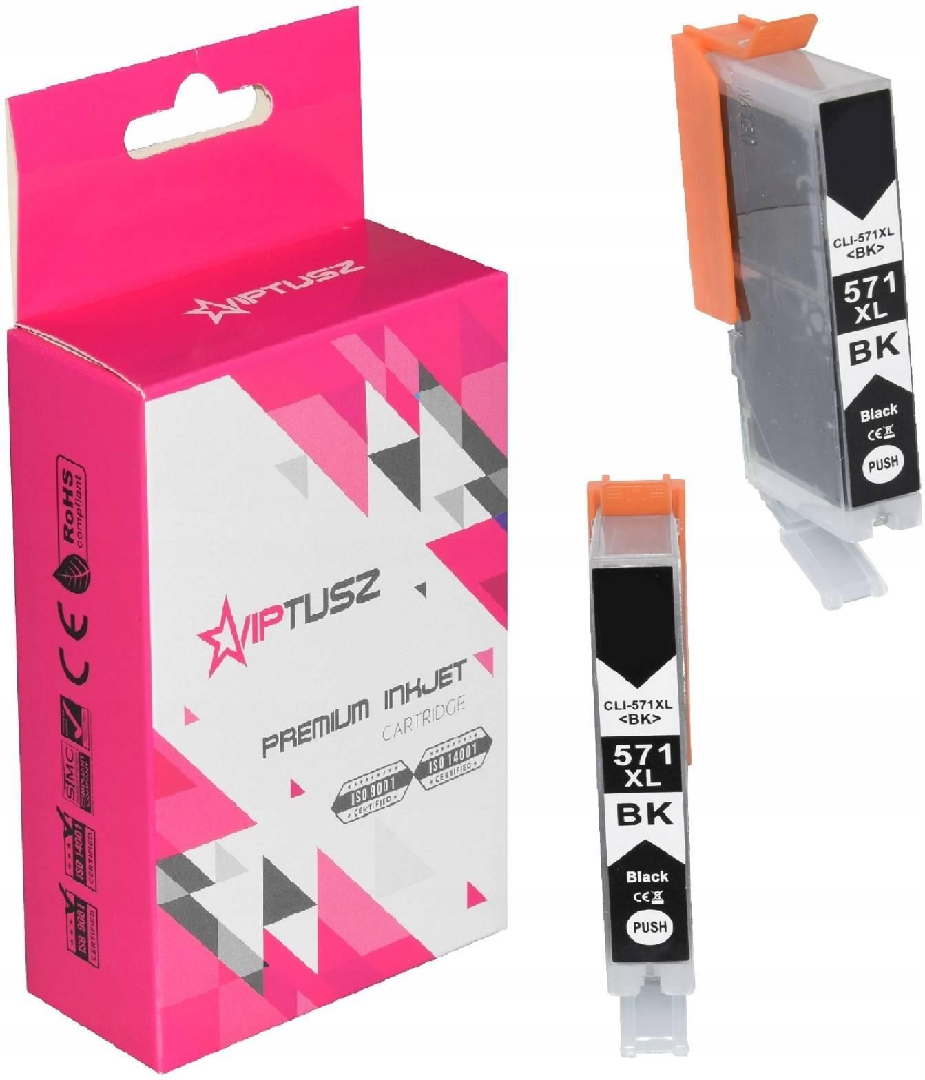 Tusz VIPTUSZ TUSZ DO CANON PIXMA TS5055 TS6000 TS8051 TS8050 BK do ...