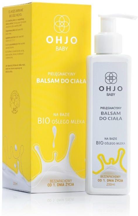 Ohjo Baby Pielęgnacyjny Balsam Do Ciała 200 ml - Opinie i ceny na Ceneo.pl