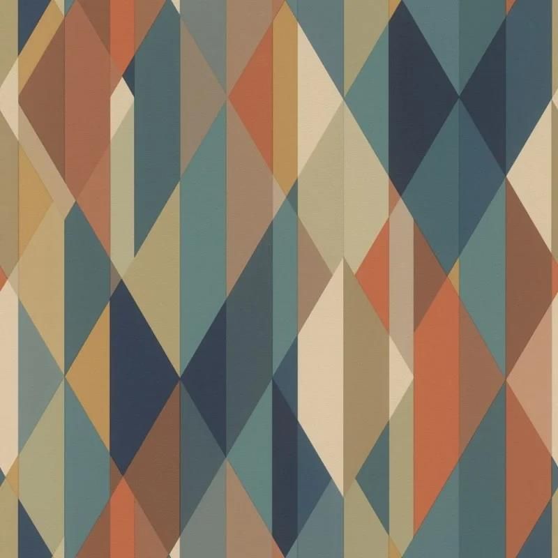 Tapety Rasch Tapeta W Kolorowy Wzór Geometryczny 477436 - Opinie i ceny ...