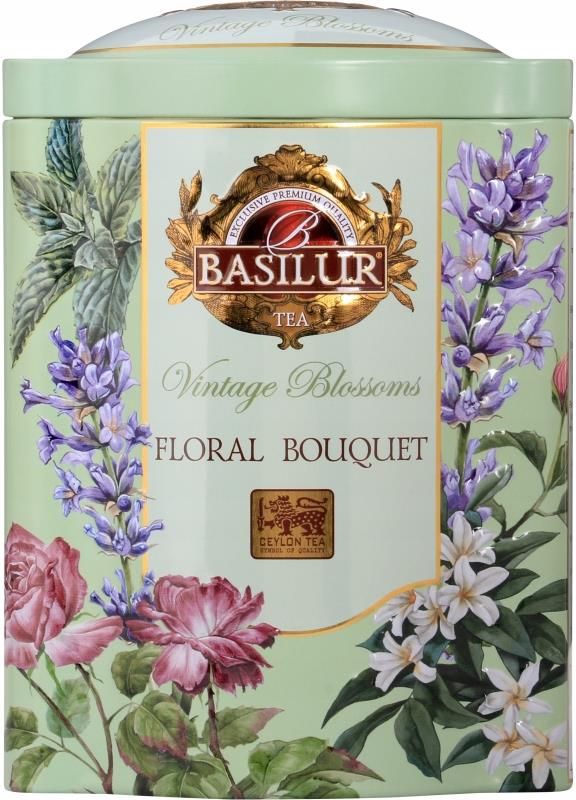 Herbata Basilur Floral Bouquet Zielona Puszka 100g - Ceny i opinie ...