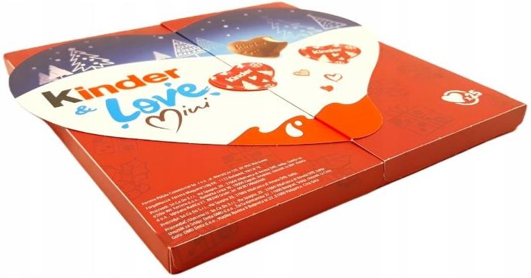 Kinder Love Mini Czekoladki Święta 107g - Ceny i opinie - Ceneo.pl