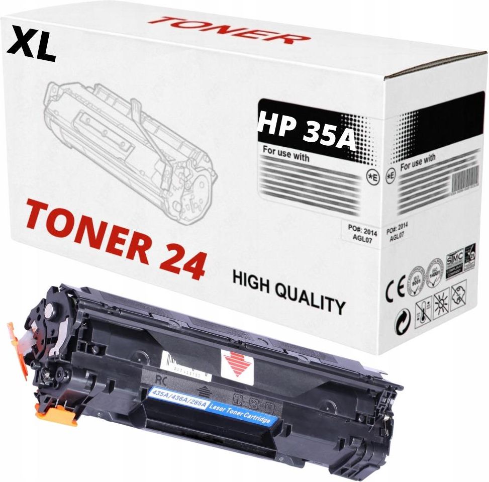 Toner Hp Laserjet P1005 P1006 Cb435A 35A Xl - Opinie i ceny na Ceneo.pl