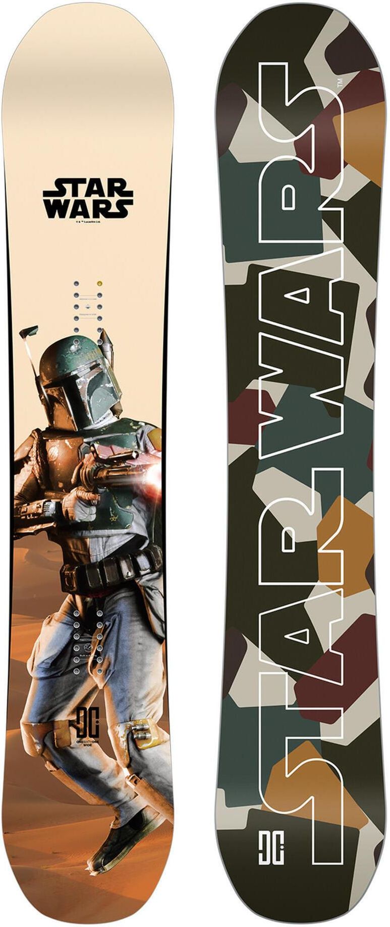 Deska snowboardowa Dc X Star Wars Ply Boba Fett Beżowy 22/23 - Ceny i ...