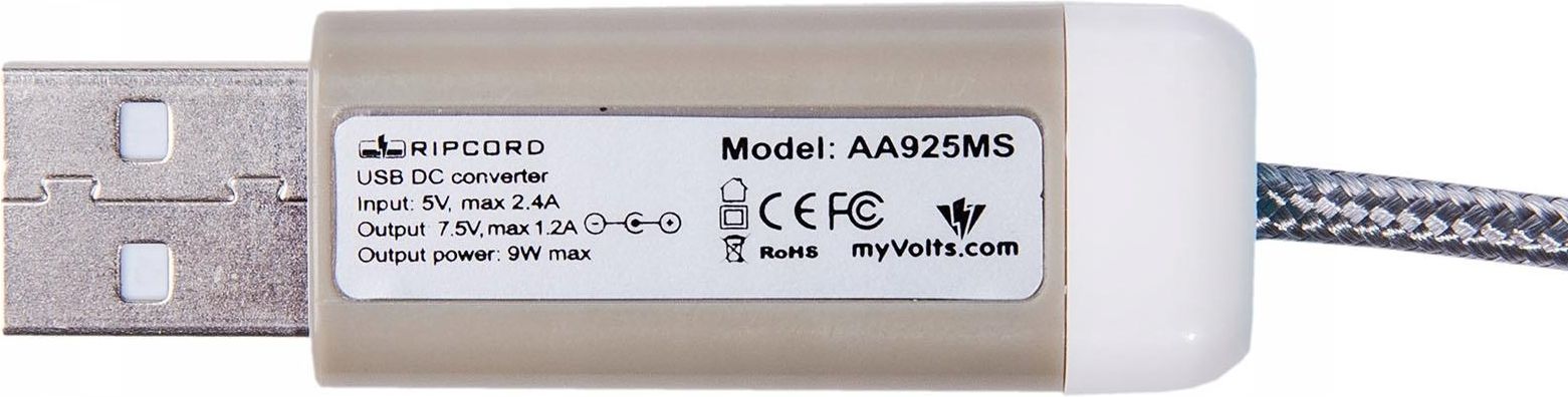 Myvolts Myvolts Ripcord Usb 7.5V Do: Keyboard Casio Sa-21 (Usb19457 ...