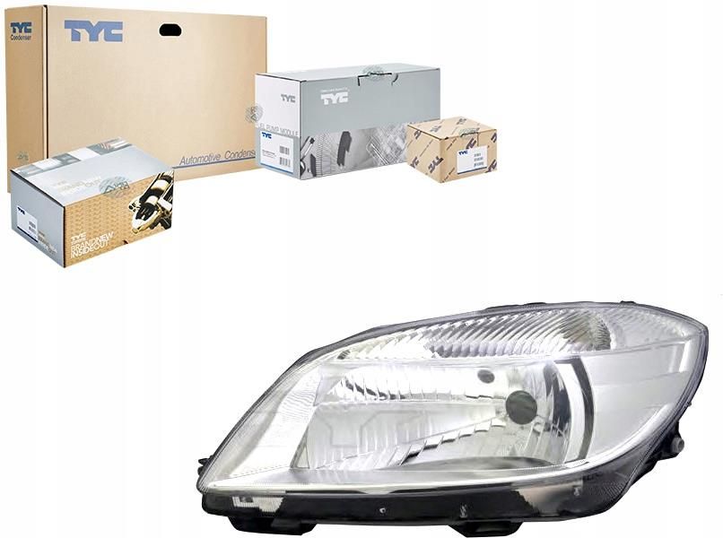 Lampa przednia Tyc Lampa Przednia 5J1941015C 5J1941017C Tyc2014322052 ...