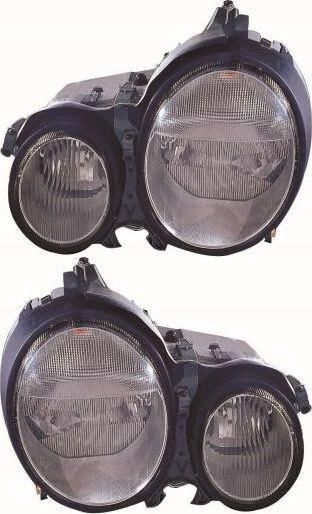Lampa przednia Tyc Mercedes E Klasa W210 19952003 Nowy Oe2108200361 ...