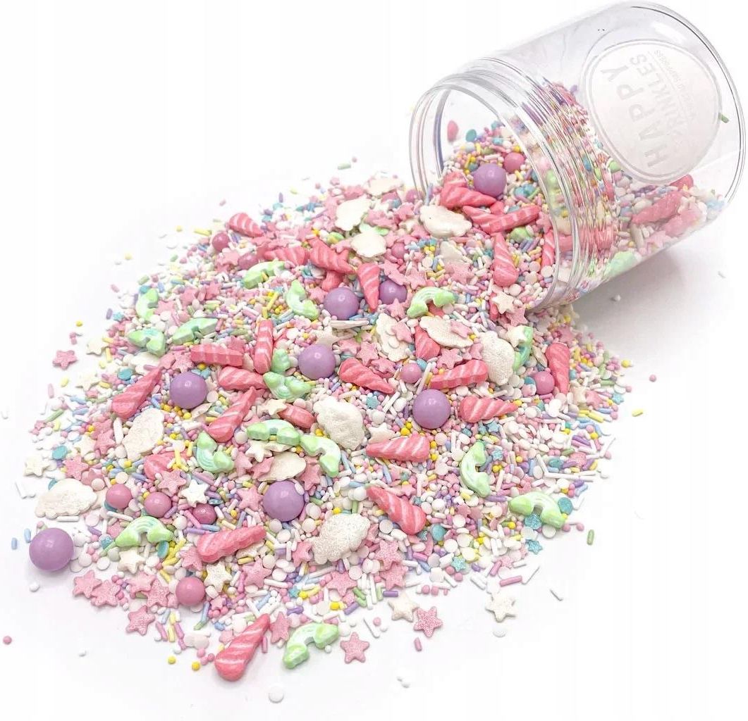 Happy Sprinkles Posypka Miks But First Unicorn 90g - Ceny i opinie ...