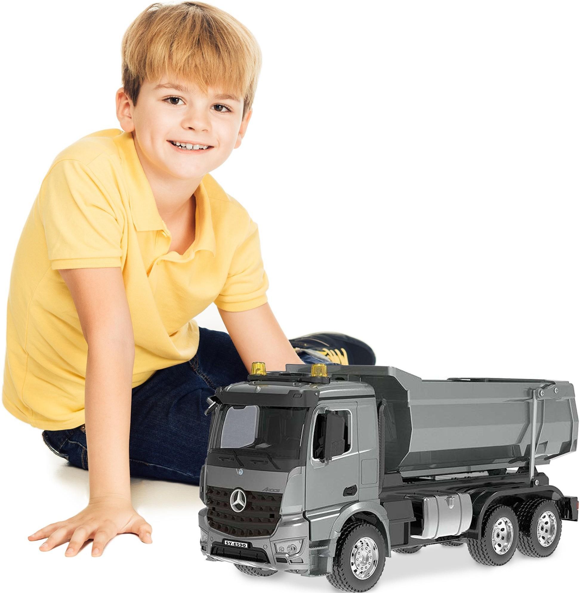 Double Eagle Eagle Sterowana Ciężarówka Wywrotka Mercedes Benz Acrocs 1 ...