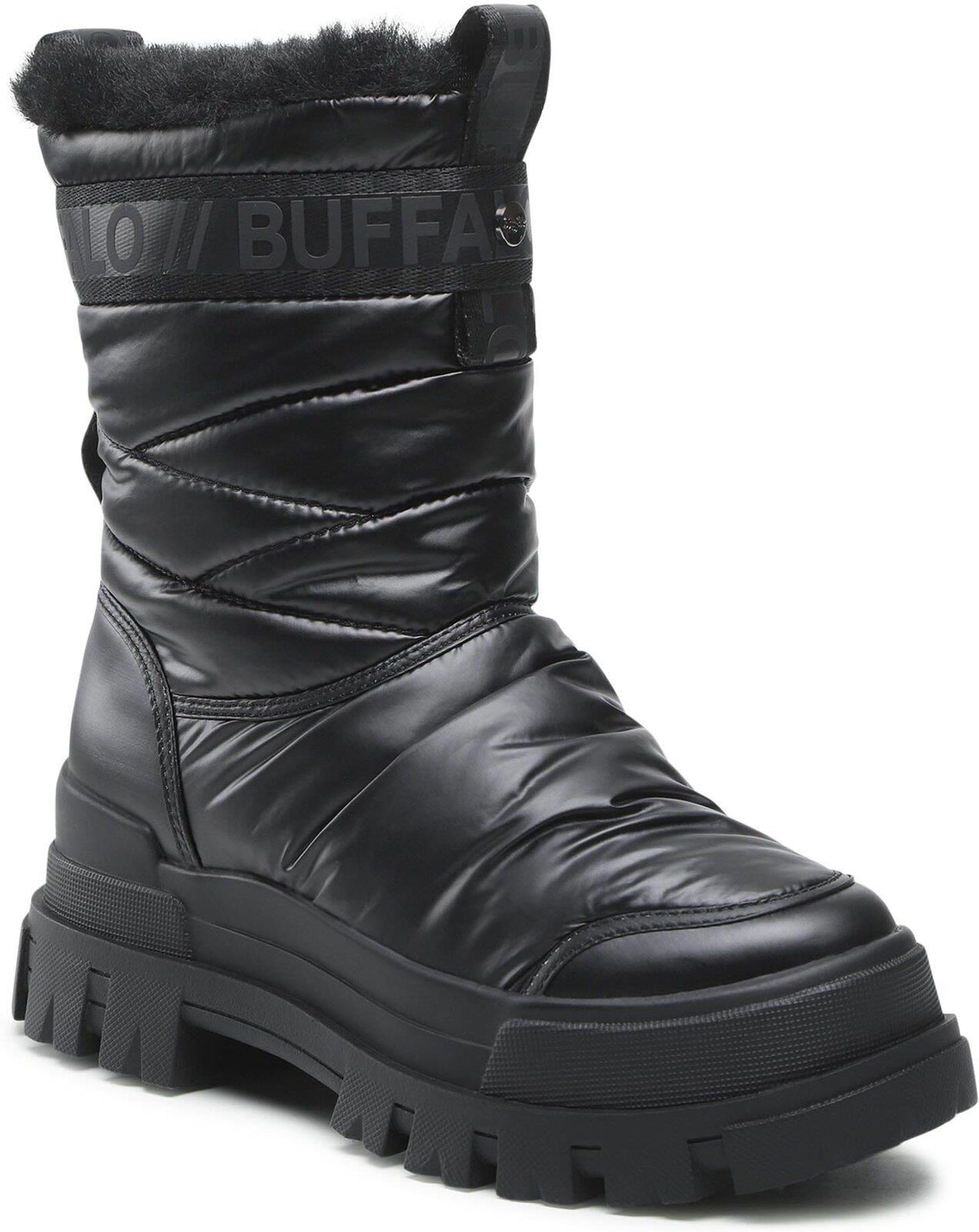 Buffalo Botki Aspha Quilt BN12840811 Czarny - Ceny i opinie - Ceneo.pl