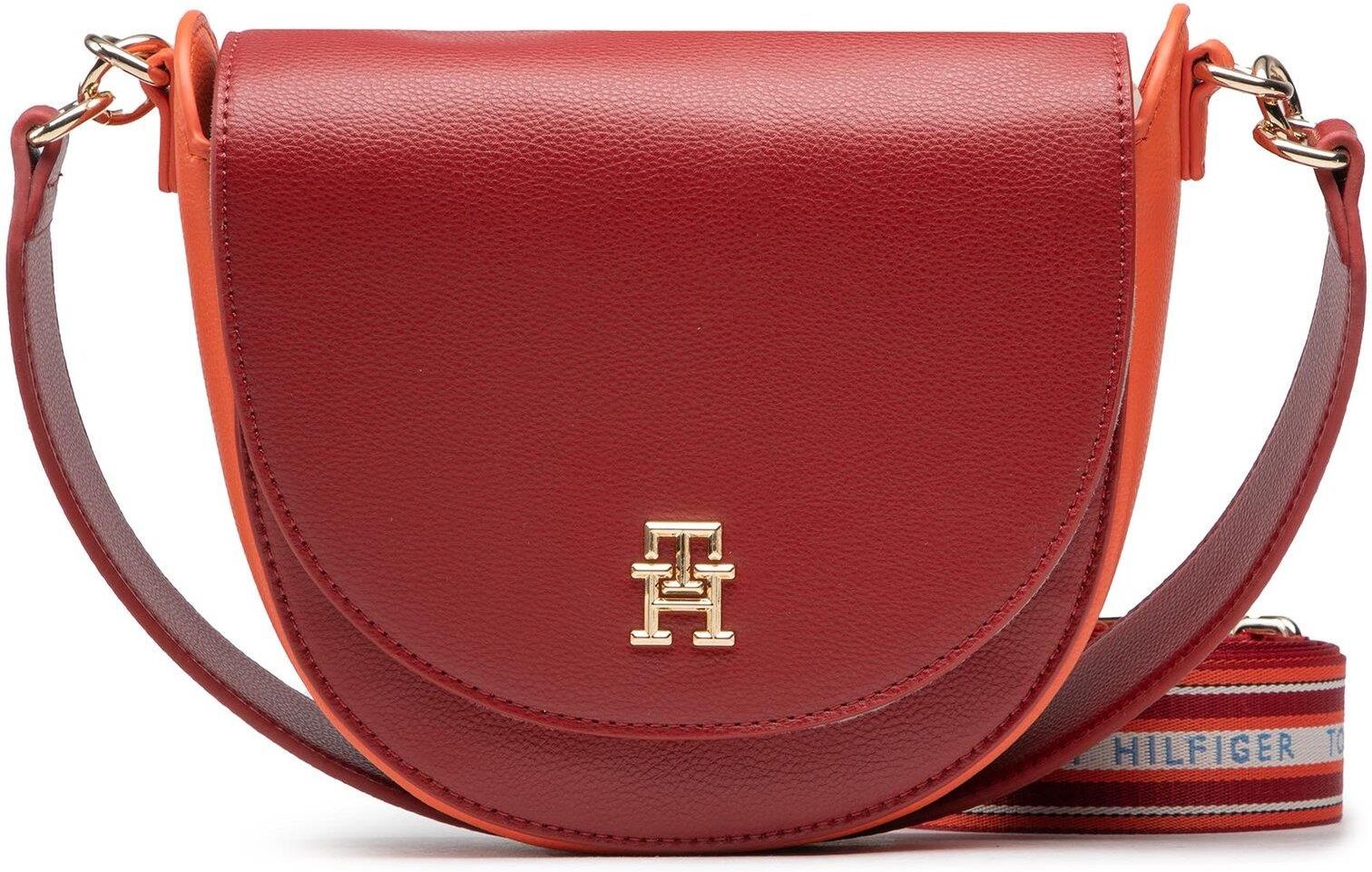 Tommy Hilfiger Torebka Tommy Life Saddle Bag Cb AW0AW14369 Czerwony ...