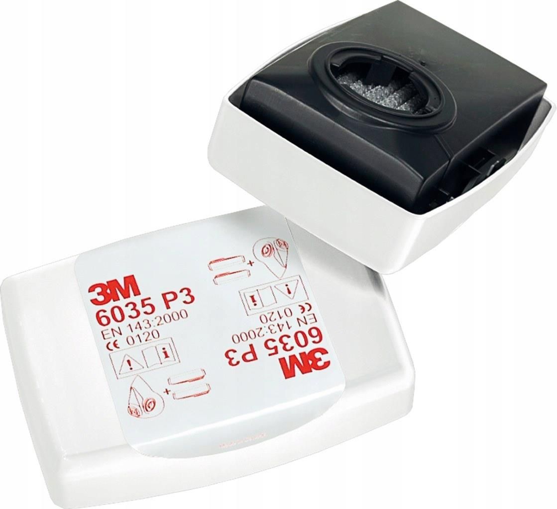 3M FILTR PRZECIWPYŁOWY P3 6035 2 SZT/KPL - Ceny i opinie - Ceneo.pl