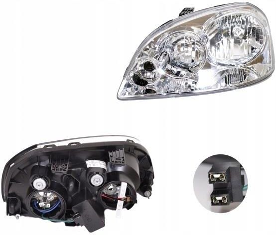 Lampa przednia Tyc Reflektor Główny Chevrolet Lacetti/Nubira 96458810 ...