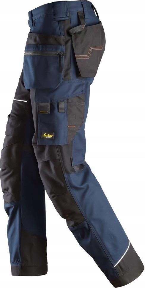 Spodnie Canvas Ruffwork Snickers 6214 r.52 navy - Ceny i opinie - Ceneo.pl