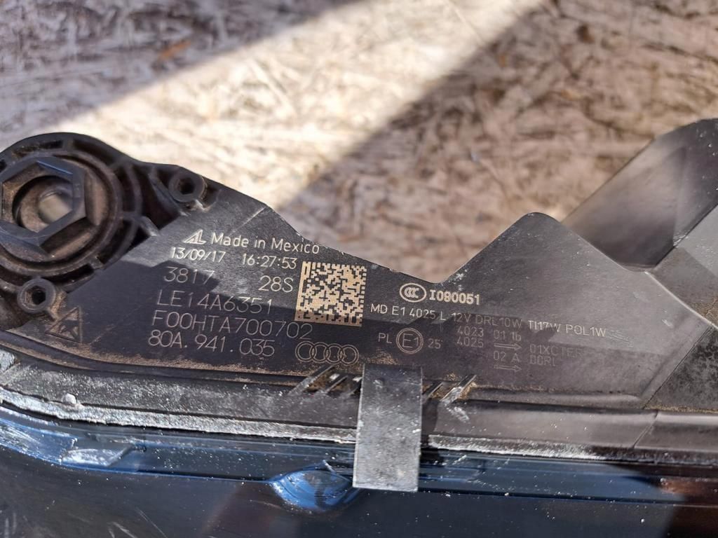 Lampa przednia Audi Oe Q5 Sq5 Fy 80A941035 80A941036 Matrix Lampy ...