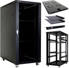 Linkbasic szafa stojąca 27U 19 1000mm (LIN-NCB27-610-BAA-C) - Opinie i ...