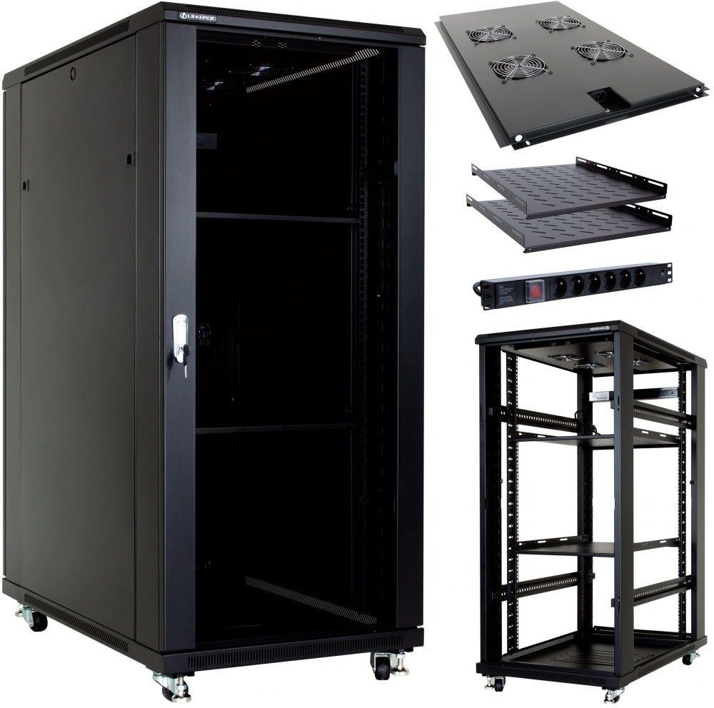 Linkbasic szafa stojąca 27U 19 1000mm (LIN-NCB27-610-BAA-C) - Opinie i ...