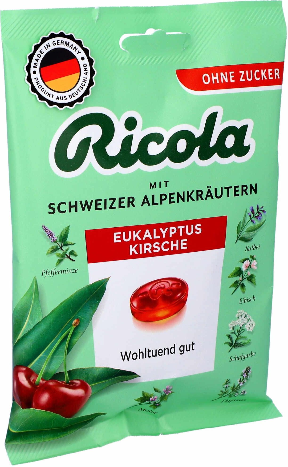 Ricola Cukierki Ziołowe Bez Cukru Wiśniowe 75g - Ceny i opinie - Ceneo.pl
