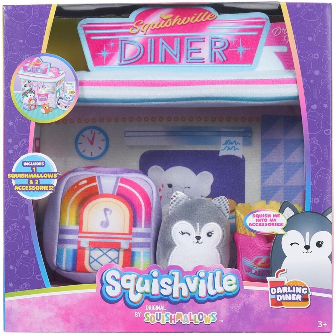 Jazwares Squishville Mini Squishmallow Retro Darling Diner Pluszak ...