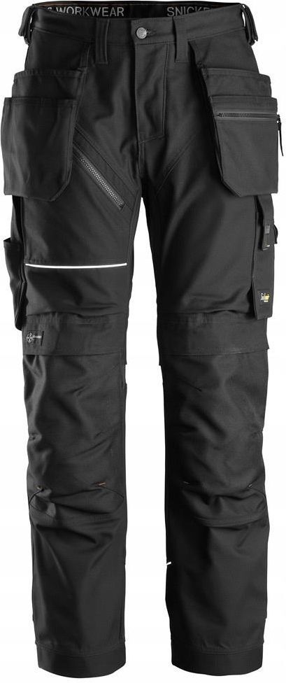 Spodnie Canvas Ruffwork Snickers 6214 r.50 black - Ceny i opinie - Ceneo.pl