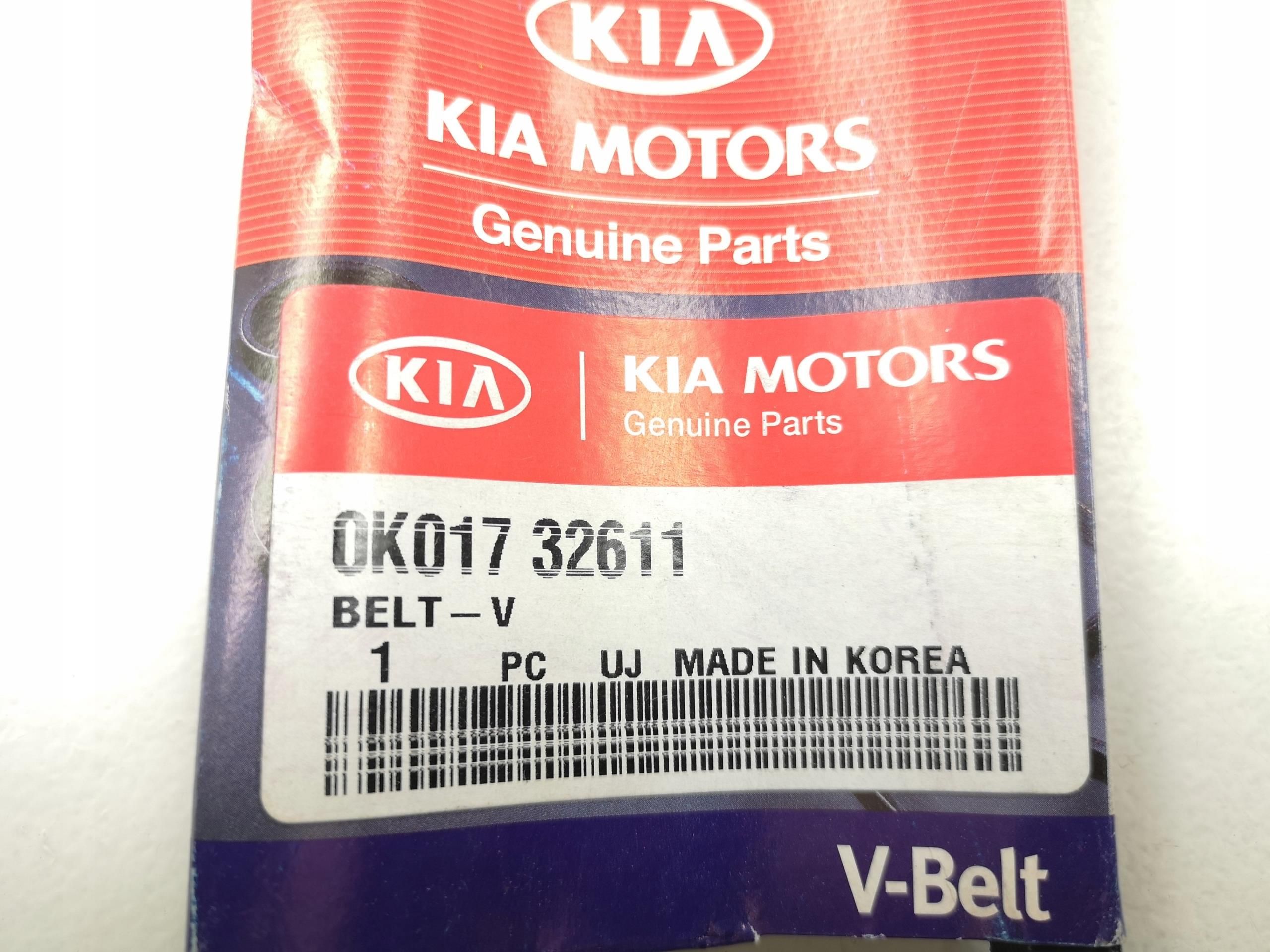 Kia Pasek Klinowy Pompy Wspomagania Sportage 9403 0K01732611 - Opinie i ...