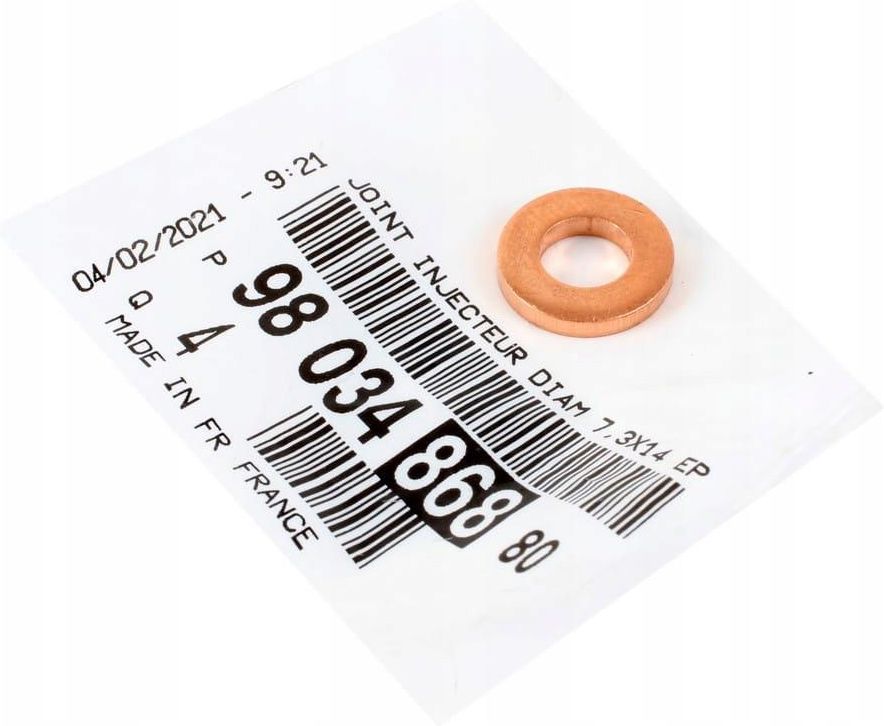 Citroen Uszczelka Podkładka Wtrysku C4 Picasso 20 Bluehdi 9803486880 ...