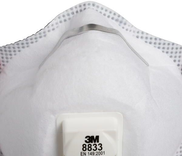 3M MASKA PÓŁMASKA FILTRUJĄCA 8833 FFP3 - Ceny i opinie - Ceneo.pl