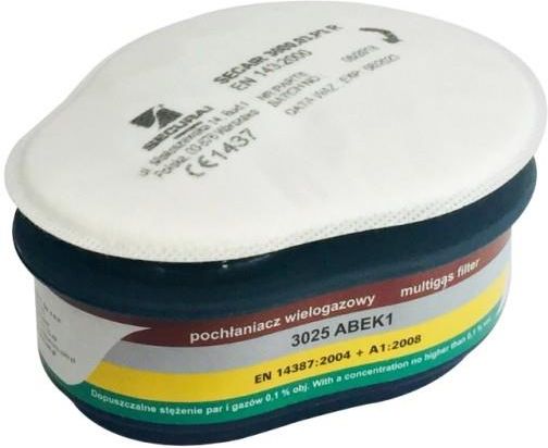 SECURA MASKA LAKIERNICZA 3000 ADR ABEK 1547 - Ceny i opinie - Ceneo.pl