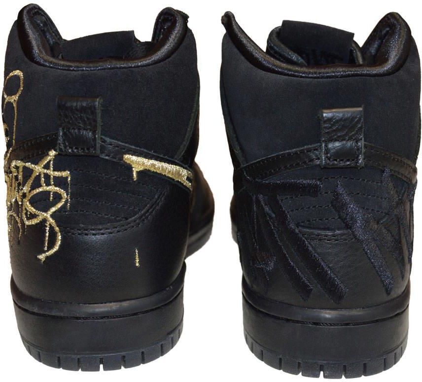 Buty męskie Nike SB Dunk High FAUST Black Gold - DH7755-001 - Ceny i ...