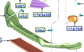 Zderzak do kupienia Ford Oe Spojler Zderzaka Przód 5233449 - Opinie i ...