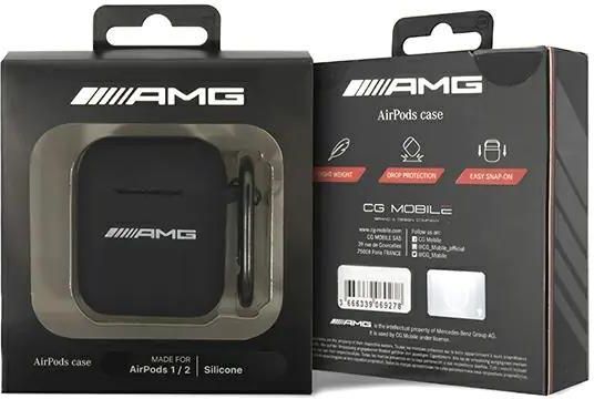 Mercedes Amg Ama2Rbk Airpods Cover Czarny/Black Silicone Big Logo ...