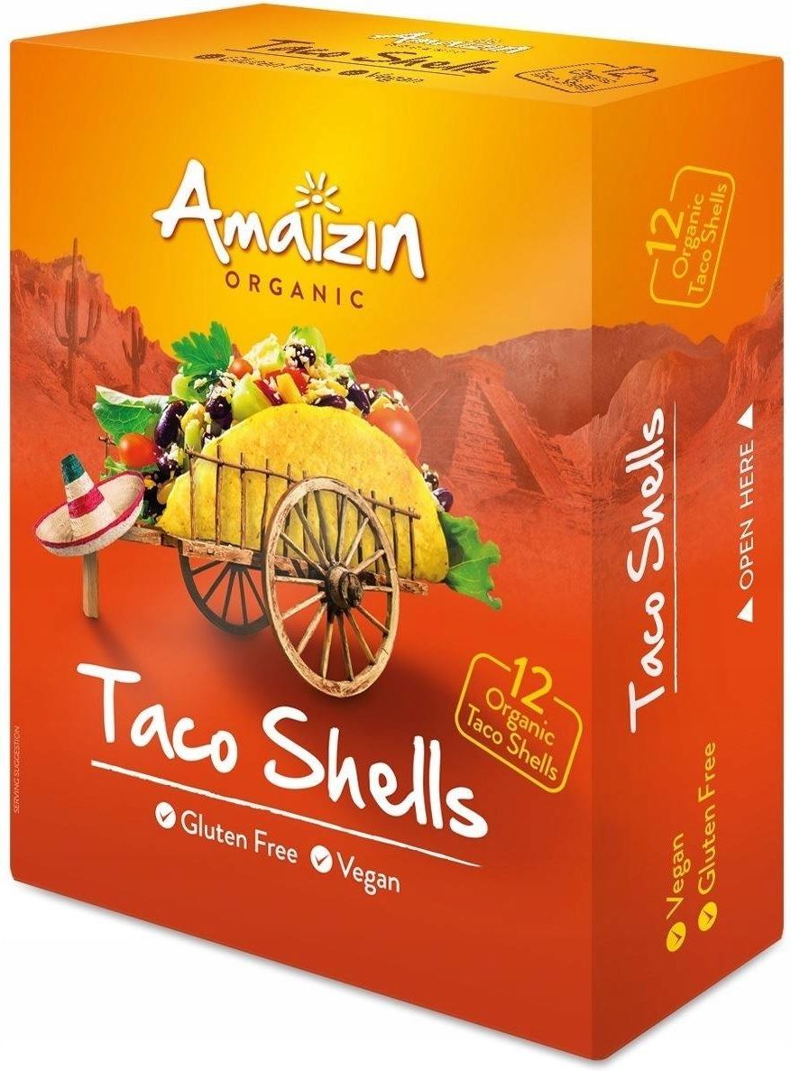 Amaizin Muszle Taco Bio 150g 12 Szt. - Ceny i opinie - Ceneo.pl