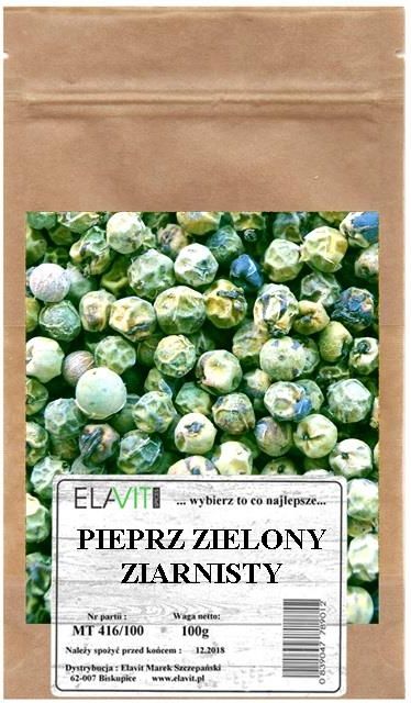Elavit Pieprz Zielony 100g - Ceny i opinie - Ceneo.pl